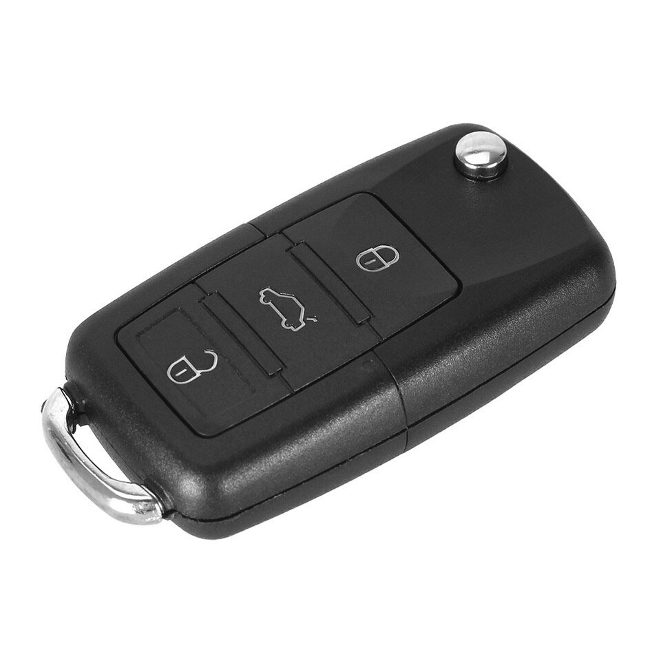 2 Buttons Remote Flip Folding Car Key Shell for VW Volkswagen MK4 Bora ...