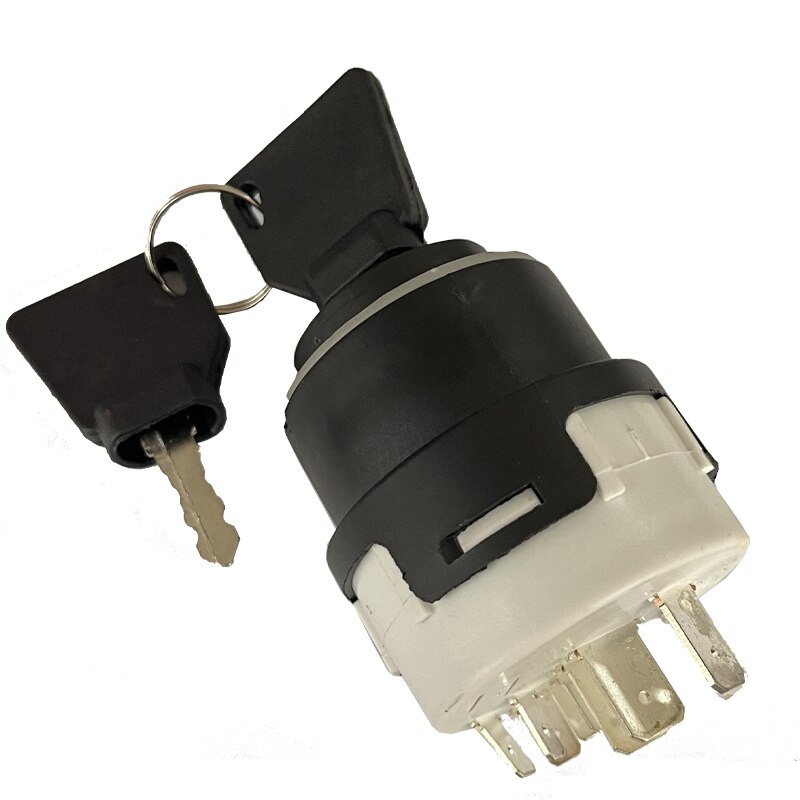 701/80184 Ignition Switch with 2 Keys 3 POSITION 9pins for JCB 3CX 4CX ...