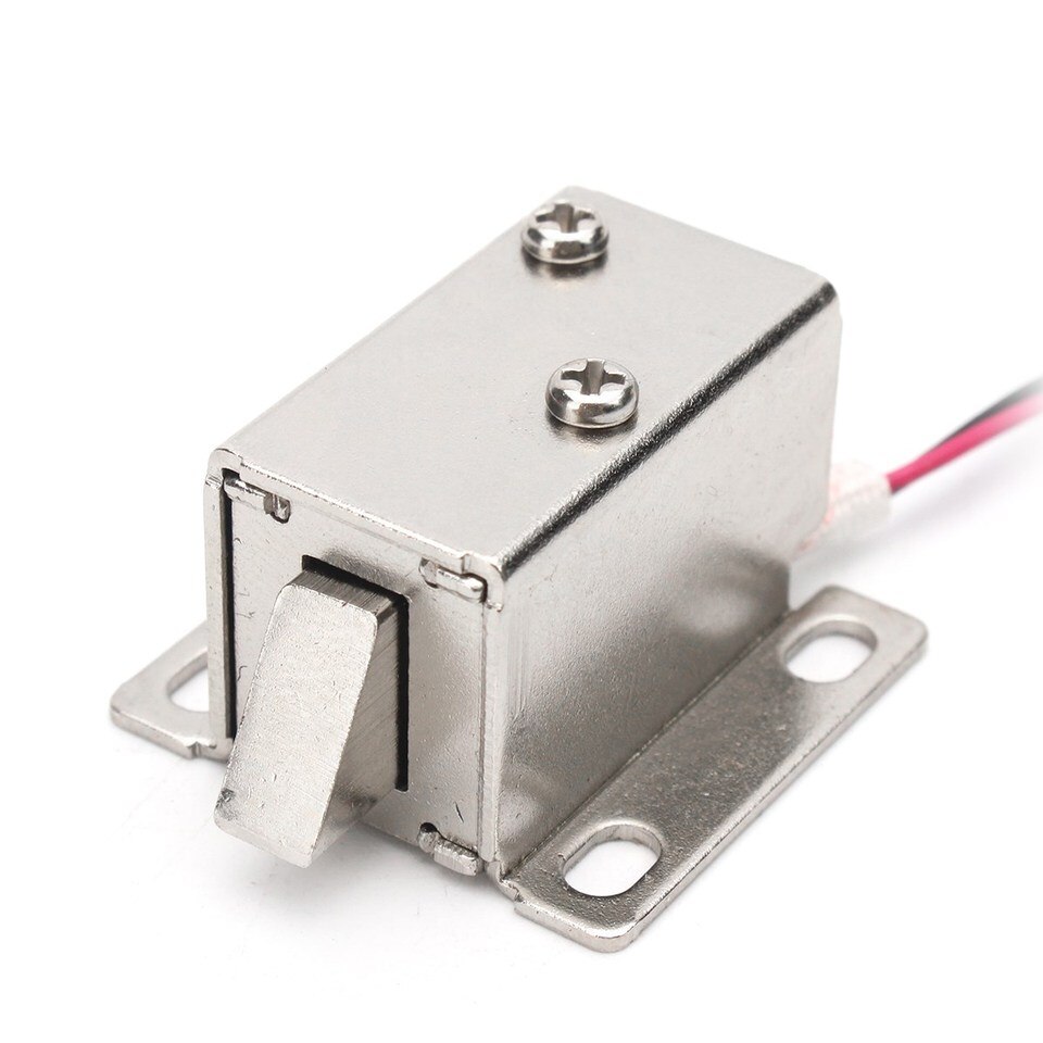 Electronic Lock Catch Door Gate 12V/0.43A Electric Release Assembly ...