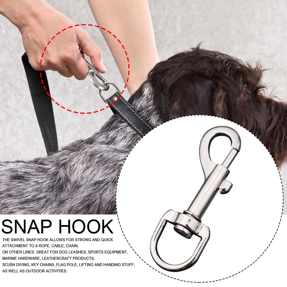 Eye Bolt Zinc Alloy Dog Rustproof Buckle Swivel Snap Hook Replacement ...