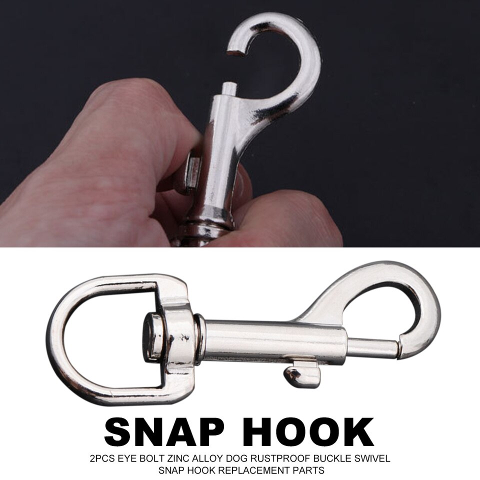 Eye Bolt Zinc Alloy Dog Rustproof Buckle Swivel Snap Hook Replacement ...