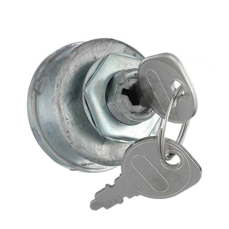 Motorcycle 2 wire Ignition Key Switch with 2 keys Lock, for Electrical ...