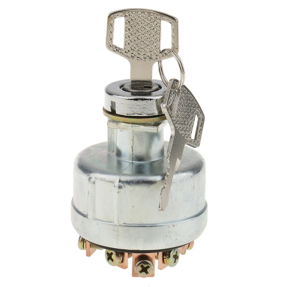 Replacement 6 Terminals Ignition Switch Lock for Marine Tractor ...