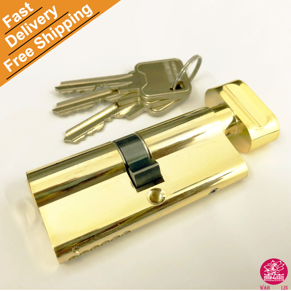 anti snap euro profile door lock cylinder with thumb lock with master ...