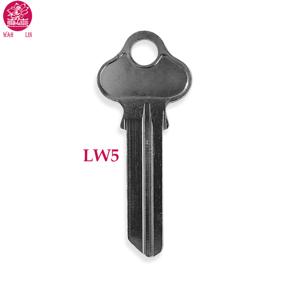 Nickel Lockwood LW5 Key Blank - WAH LIN PARTS - Blank Keys