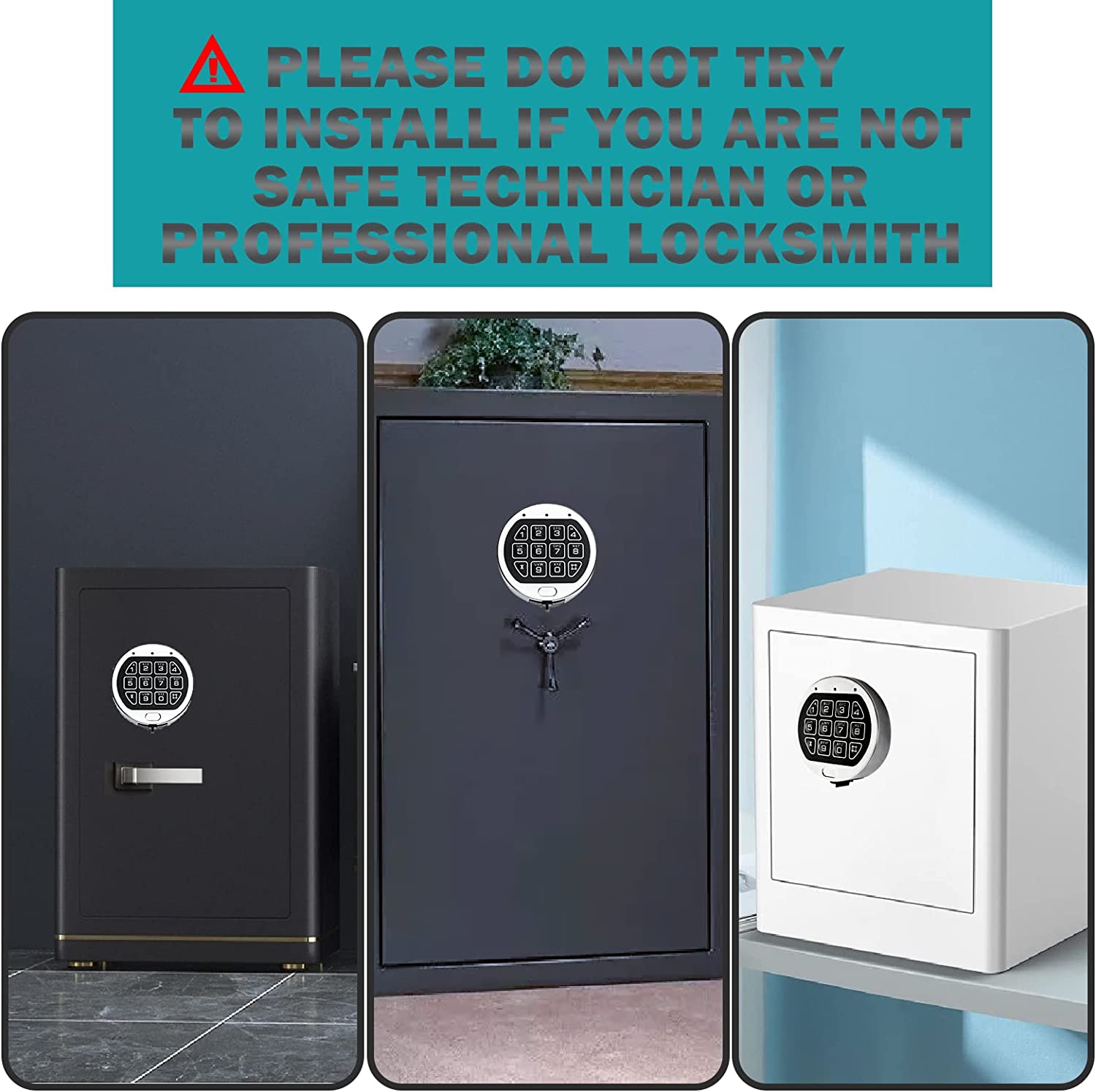 Electronic Lock for Safes Swing Bolt Safe Replace S&G, LaGard, Securam