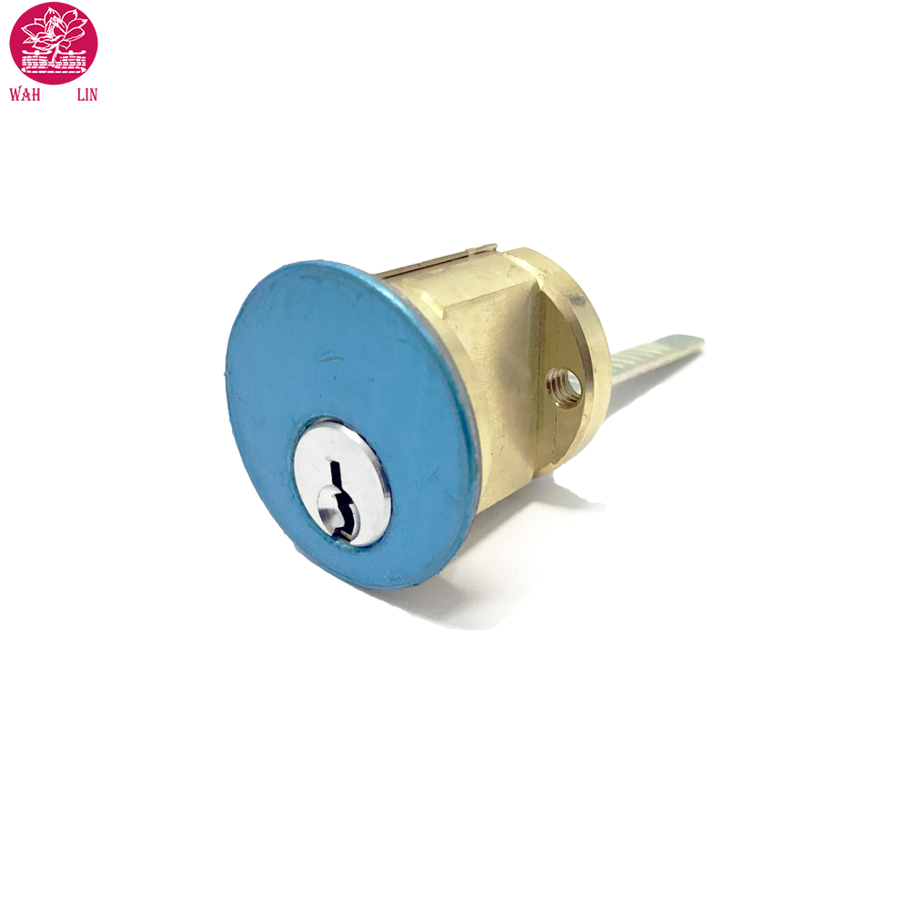 American Quality Standard Round Rim Lock Cylinder Brass Door Lock