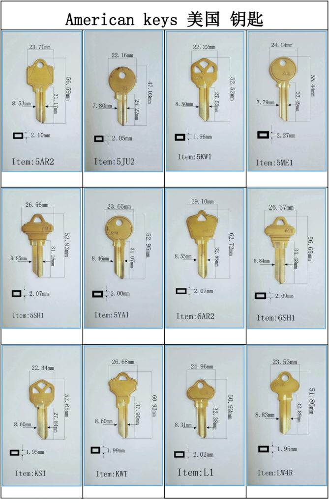 Top Key Blanks in China - Best Key blanks Manufacturer - Wah Lin Parts