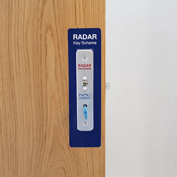 NKS RADAR KEY Disabled Toilet Bathroom Door Access Braille Easy Turn # ...