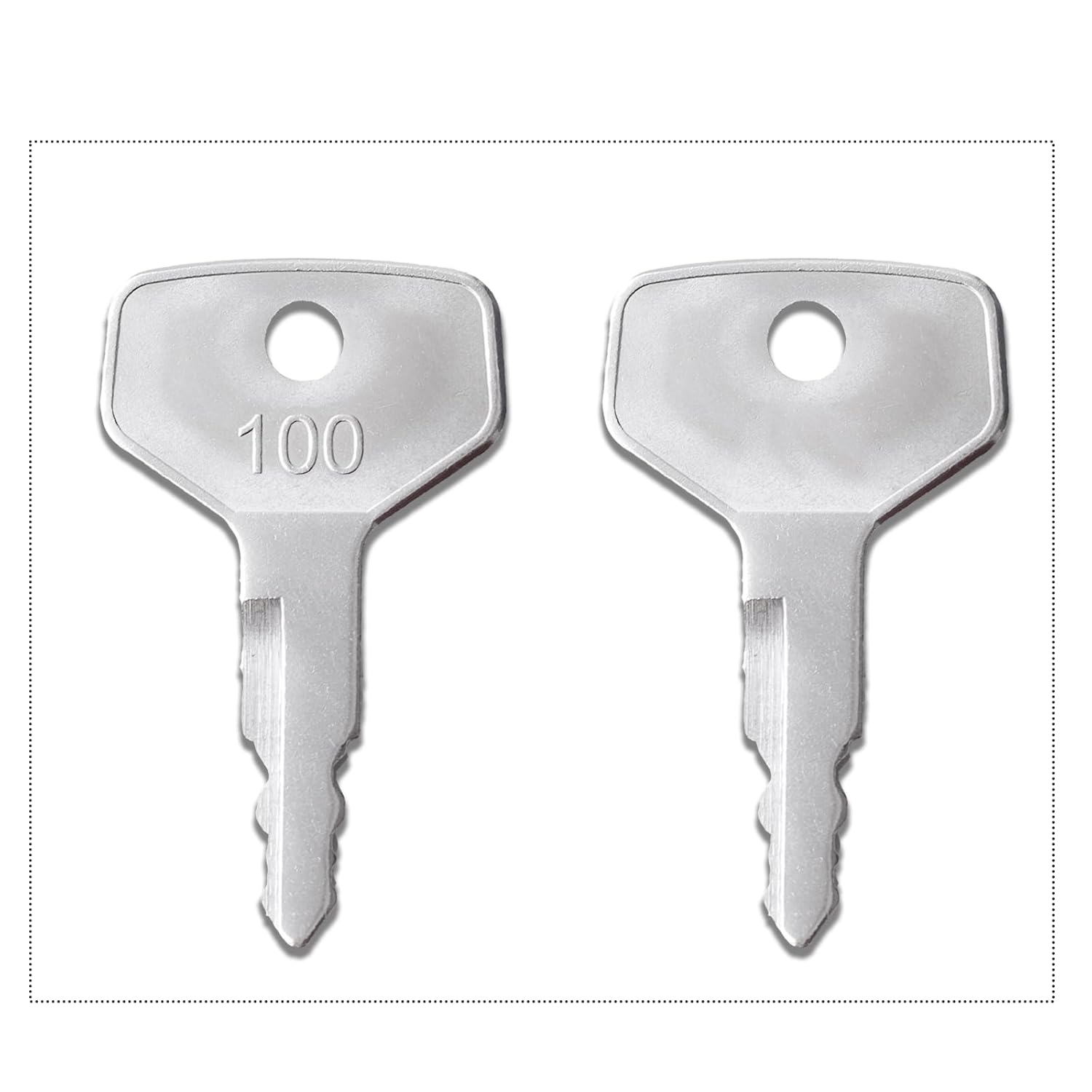 Ignition Key Kubota RTV1100 - S8077 36919-75190, Kubota Tractor Key for ...